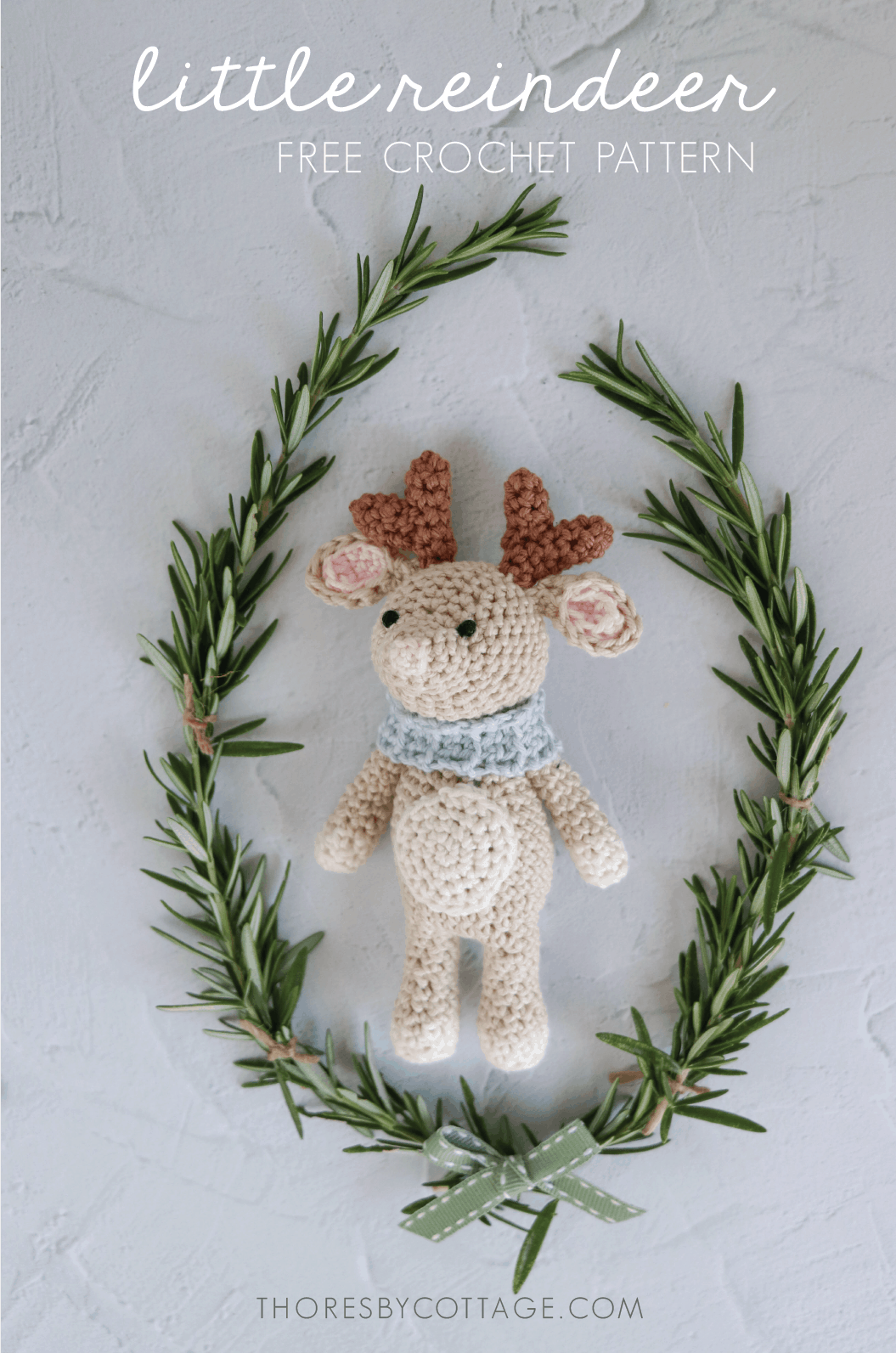 Christmas Crochet | Free Crochet Reindeer Pattern