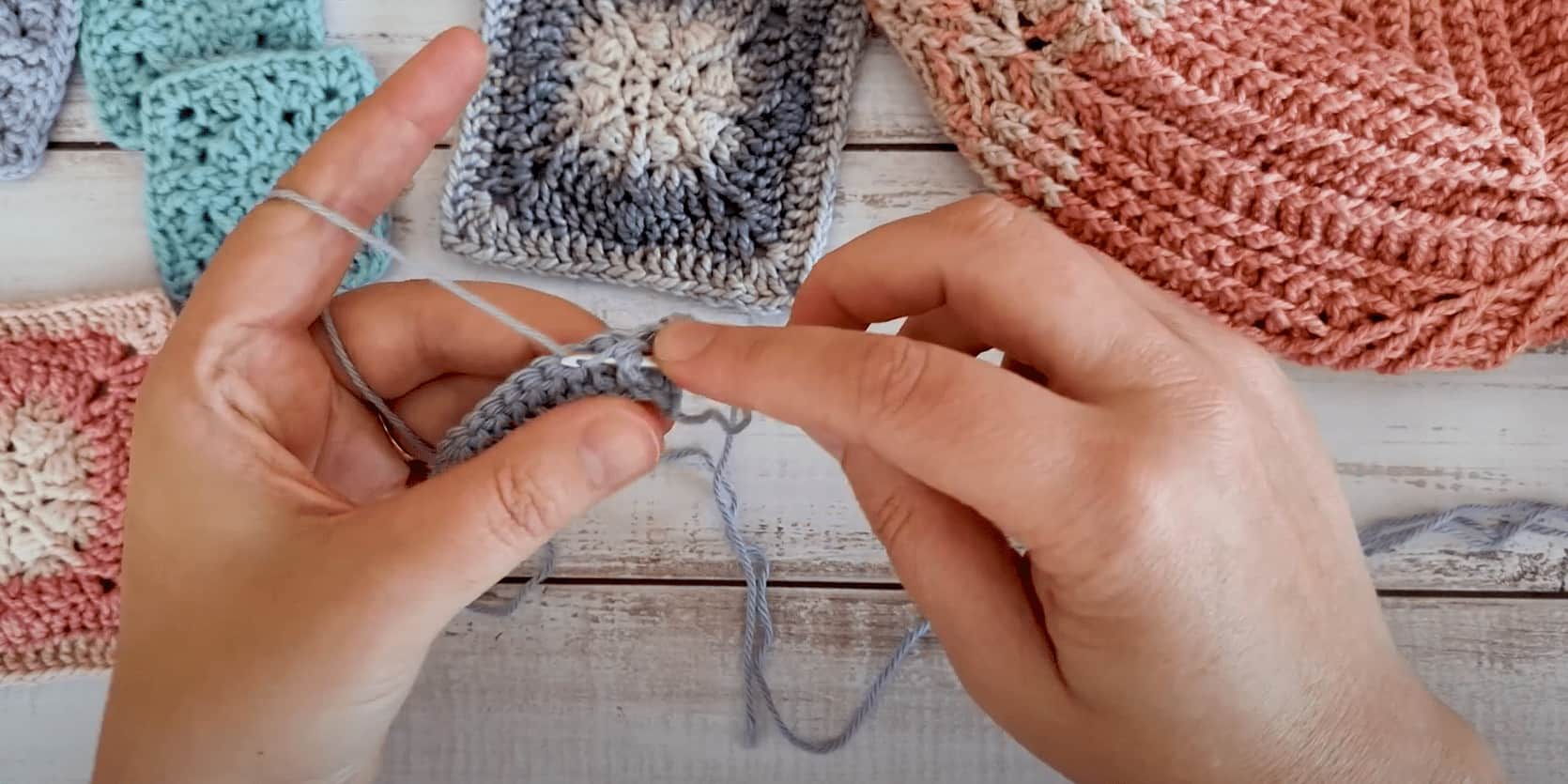 How To Crochet Front And Back Post Double Crochet (FPdc + BPdc)