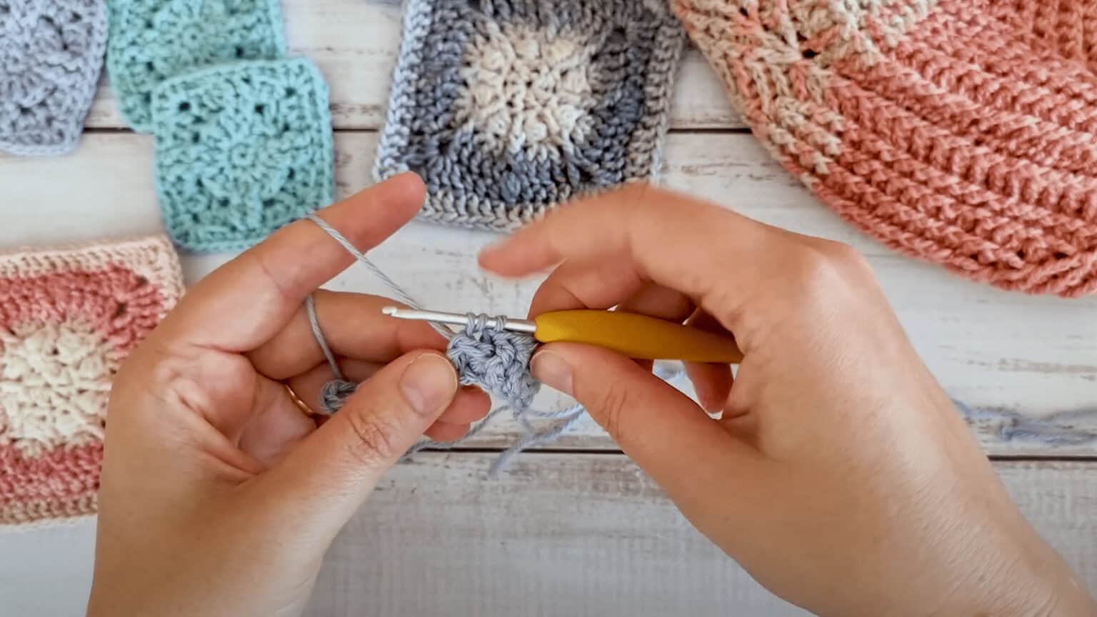 How To Crochet Front And Back Post Double Crochet (FPdc + BPdc)