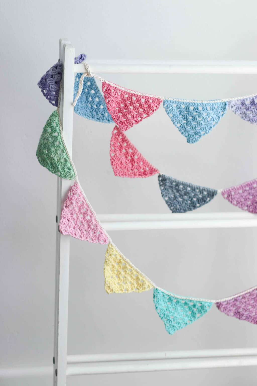 Granny Stitch Crochet Bunting Pattern